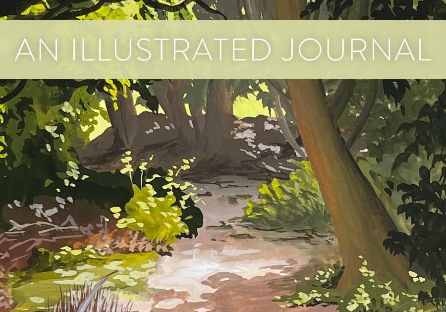 14 - An Illustrated Journal - 30 Day Gouache Pass